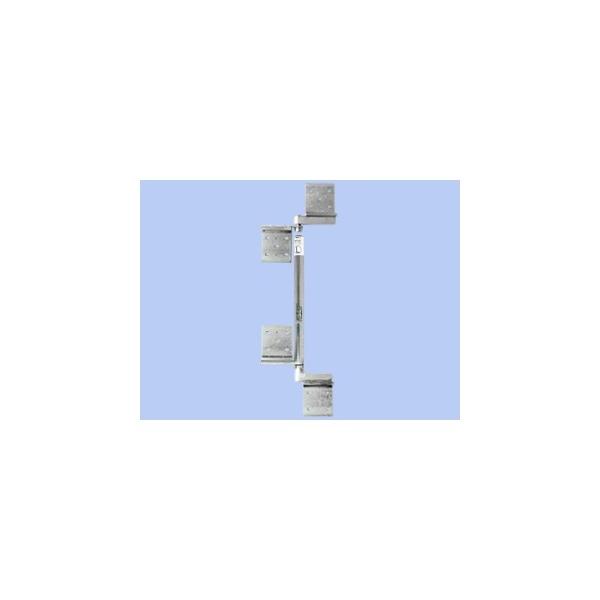 【商品説明】   ●折り戸用ドアクローザは、B扉(戸先扉)専用のドアクローザです。   ●スプリング窓は両側にあります。  (逆窓部は、シールにて塞いであります。  )  ●折り戸の特性である収納スペースと作動スペースがコンパクトにできます...