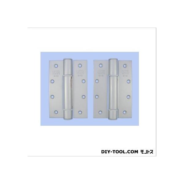 開扉角度85〜180度でフリーストップ機能付きです。 一般ドア、防火ドア用。 適応ドア質量:30kg以下 鋼板 儀星丁番・平丁番 儀星蝶番 平蝶番 蝶番 ちょうつがい ヒンジ  【カラー】 シルバー 【入数】 1個 311S