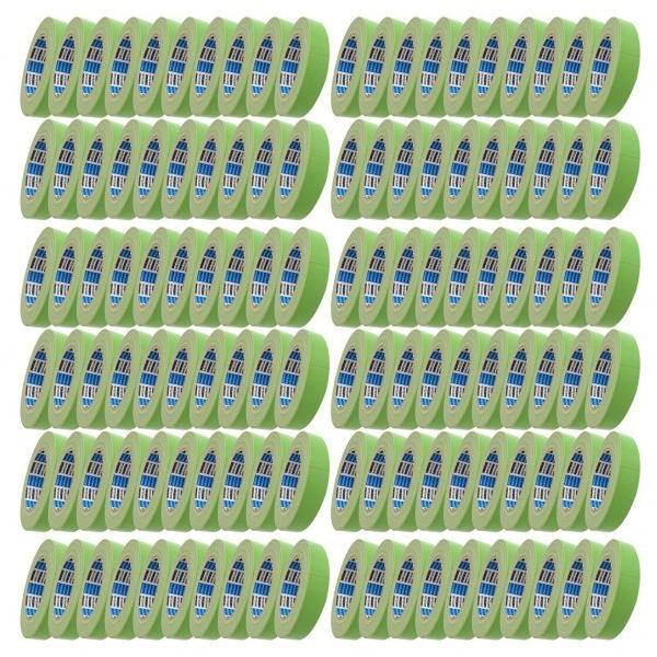 【特長】 耐候性に優れ、季節にかかわらず、のり残りがほとんどありません。 見切りが良く、外装塗装の養生用としても使用できます。 【用途】 外装塗装時の養生に。  【サイズ】 25mm×25m 【カラー】 緑 【入数】 60巻 No7503