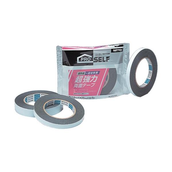 ■特徴 厚手特殊ポリオレフィン系発泡体を基材とし、その両面にアクリル系粘着剤を塗布した超強力両面テープです。 耐候性が極めてよいので屋外にも使用できます。 弾力性にも優れ、材料の変形や収縮にもジャストフィットします。 耐水性、振動吸収性に優...