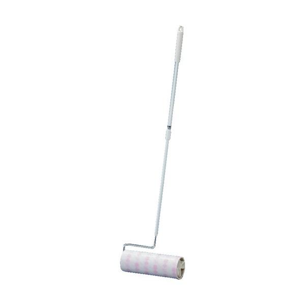 ■特徴 業務用向けに強接着タイプのワイドサイズの伸縮本体です。 強接着タイプです。 切りやすい特殊ミシン目入りです。  ■用途 ワイドタイプの強接着粘着クリーナー伸縮本体。  ■材質 グリップ:ポリプロピレン(PP) テープ：特殊すじ塗り粘...