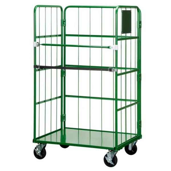 ●ラスティーパレットです外寸法(mm):1000×800×1700(間口W×奥行きL×全高H) ●内寸法(mm):935×745×1470(間口W×奥行きL×全高H) ●積載荷重(daN):500 ●積載荷重(kgf):510 ●自重(kg...