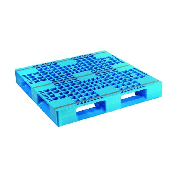 ■特徴 ラック保管にも対応しています。（条件は必ずご相談下さい） 独自技術「ガスアシスト成形」により軽さと強さを両立したパレットです。 好評の滑り止めテープ付きです。 積載面メッシュで通気性に優れています。 ハンドリフターの乗り入れがよりス...