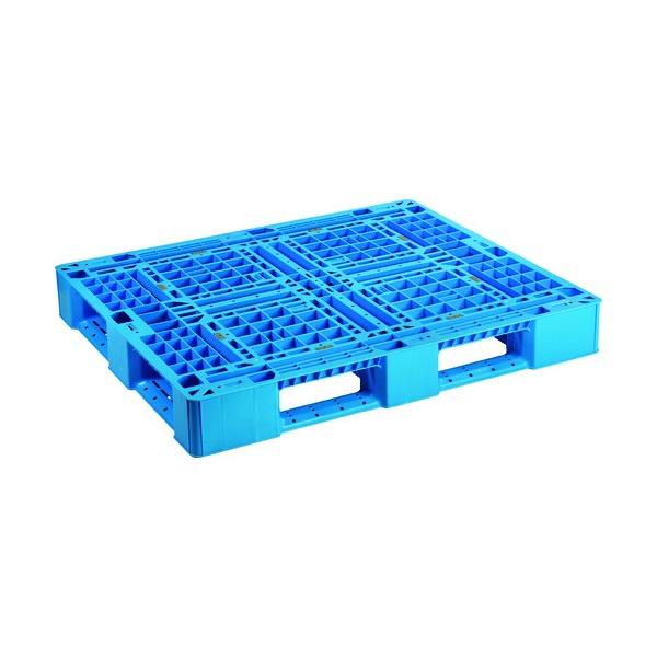■特徴 軽量パレットです。 カートン・P函の均等積み付け、平置き段積み用です。  ■用途 製品の運搬・保管に。  ■仕様 片面四方差し ハンドリフター対応  ■材質 ポリプロピレン（PP）  ■注意点 ●低温環境下では耐衝撃性能が低下します...