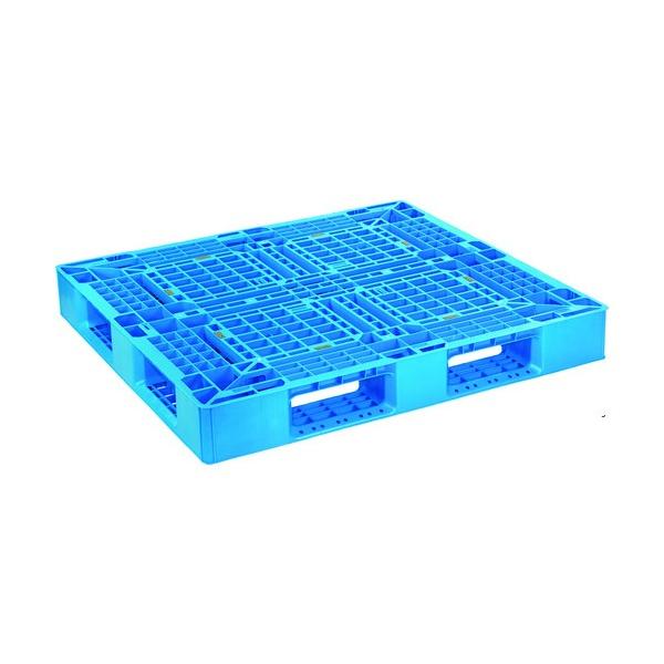 ■特徴 平置き、段積み専用の軽量パレットです。 差込口を面形状にしたことでハンドリフターの操作がよりスムーズです。 下面形状は、段積み時の荷傷みを低減するように設計しています。  ■用途 カートンP函など定型物の均等積み付け時に。 製品の運...