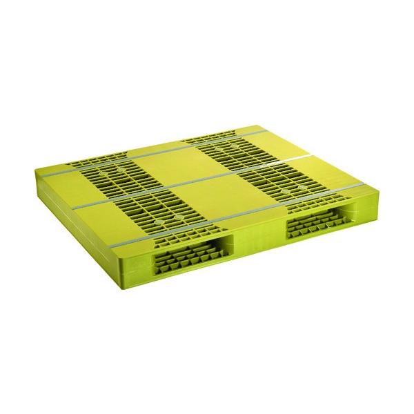 ■特徴 独自技術「ガスアシスト成形」により強度と軽さを両立したパレットです。 2辺支持の自動倉庫にも対応可能です。 (ご使用条件は必ずご相談下さい) 積載面は滑り止めテープ付きです。 滑りやすい積載物もガッチリホールドします。  ■仕様 両...