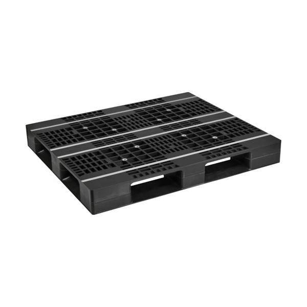 ■特徴 ラック保管にも対応しています。  （条件は必ずご相談下さい） 独自技術「ガスアシスト成形」により軽さと強さを両立したパレットです。  好評の滑り止めテープ付きです。  積載面フラットで荷傷み・痕付きを最小限に抑え、汚れの拭き取りも簡...