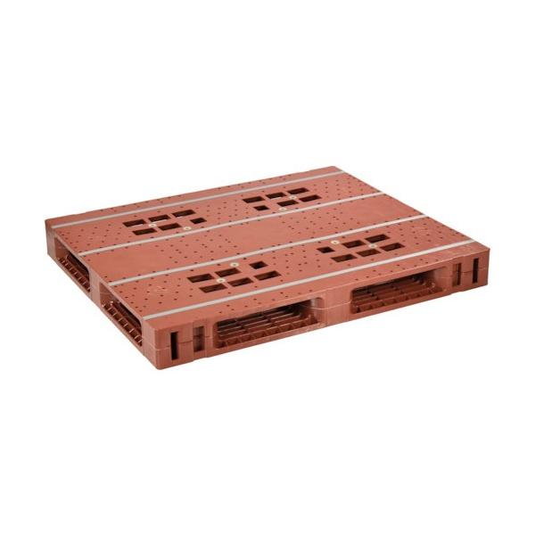 ■特徴 高剛性パレットのまま軽量化を実現しました。  2点支持下の自動倉庫での使用にも対応可能です。  （条件は必ずご相談下さい） 積載面は滑り止めテープ付きです。  滑り易い積載物もガッチリホールドします。  木製パレット用サポーターの後...