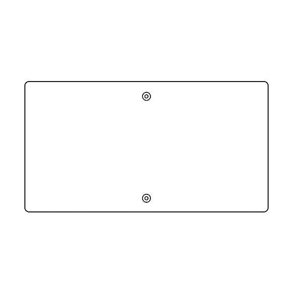 標識用ポール(別売)や壁面等に掲示するための穴が上下に2箇所あけられています。 特注品の製作も承ります。 用途 工場等における当該情報の明示(指示)に。 穴2ヵ所(10mmφ-2) 普通山型 表示内容:白無地タイプ 取付仕様:ビス止めまたは...