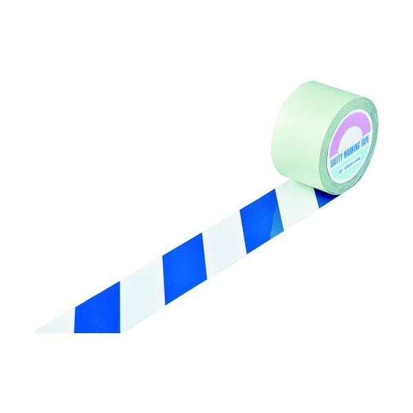 設置が容易なはく離紙付のラインテープです。 表面にポリエステル加工が施されており耐久性に優れています。 剥離紙が付いており、“貼り易さ”の面でも優れた商品です。 用途 屋内用。 室内床の区域表示、案内路表示、危険表示等に。 粘着力:19.1...