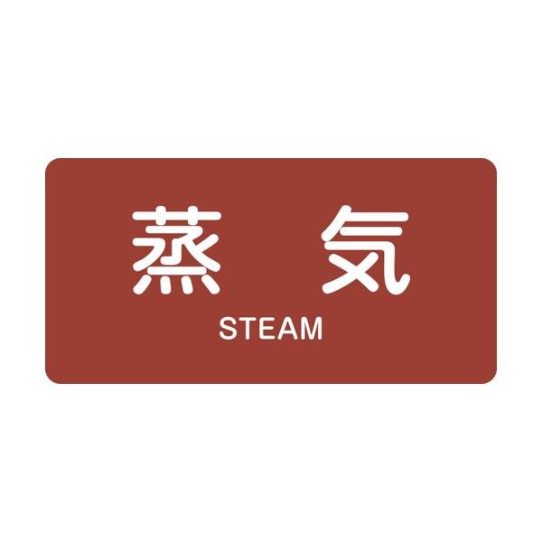 水や熱に強いアルミ製の配管識別用ステッカーです。 用途 配管内物質の識別に。 表示内容:蒸気/STEAM 取付仕様:貼付タイプ 色:暗い赤(7.5R 3/6) ●表示内容：蒸気/STEAM ●取付仕様：貼付タイプ ●縦(mm)：30 ●横(...