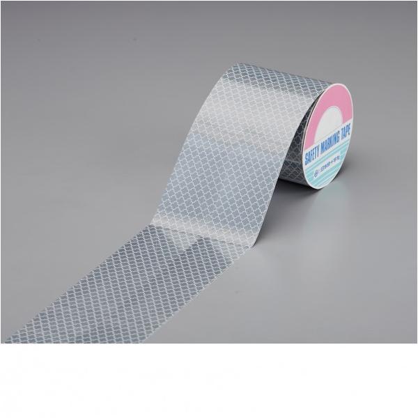 柔軟性が高い為、曲面や角面に最適な高輝度プリズム反射テープです。  柔軟性が高いので、角面に貼っても剥がれにくいです。   ●材質:基材/アクリル系樹脂  ●粘着剤:アクリル系、プリズム反射シート  ●使用温度範囲:-20〜60℃  ●粘着...