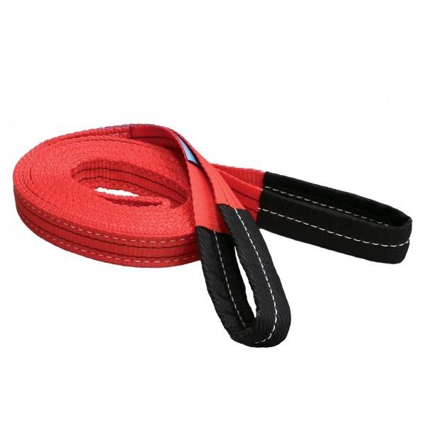 欧州CE規格・GSマーク・TUV（テュフ）マークを取得した耐久性のあるベルトスリングです。  ポリエステル繊維のスリングベルトで伸びに強く安定した荷の吊り上げが可能です。   ●材質:ポリエステル  ●両端アイ形  ●安全係数:5（最大使用...