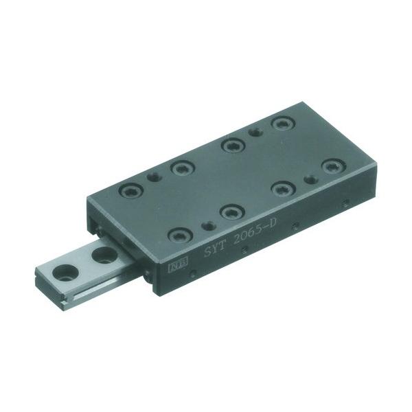 商品画像はイメージ画像です。実際とは異なる場合がございます。 ■特徴 一体形の軌道台を使用した薄形・コンパクトなスライドテーブルです。 タップタイプとザグリ穴タイプ(D形)の2種類が用意されており、使用状況にあわせて選択できます。  ■仕様...