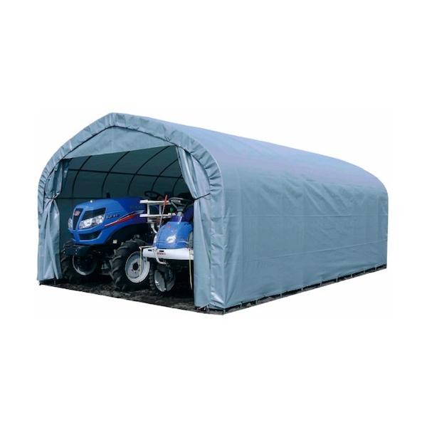 ■特徴 農機具の格納庫、資材置き場としてお使いいただけます。  ■用途 自転車・バイクなどの車庫として 多目的用途に利用  ■仕様 パイプ材質:亜鉛メッキスチールパイプ シート材質:ポリエチレン4000番 UV耐候仕様(国産高品質シート) ...