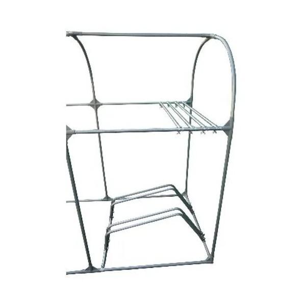 ■特徴 亜鉛メッキスチールで耐久が高くなってます。  ■用途 自転車・バイクなどの車庫として 多目的用途に利用 ■仕様 パイプ材質:亜鉛メッキスチールパイプ   【入数】 1点 CSCT2D