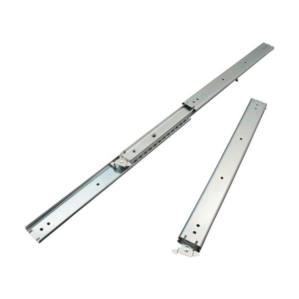 ■特徴 前後にフルトラベルスライドが可能です。 ドロワーメンバーを完全に引き出せるフルトラベルのスライドレールです。  ■用途 工具BOX、工場設備、機械などの引き出し。  ■仕様 中荷重用 3メンバーフルトラベルタイプ ドロワーメンバーの...