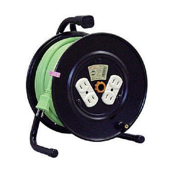 商品画像はイメージ画像です。実際とは異なる場合がございます。 ■特徴 コンパクトな30m電工ドラムです。 持ち運びに便利で業種を問いません。  ■用途 各種屋内工事に。 建築に。 内装工事に。  ■仕様 側板直径:φ250  ■材質 側板:...