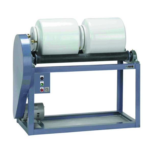 ■特徴 ３００ｍｍφまでのポットミルを同時に２個回転させることができます。 インバーター制御により、ローラー回転数を自由に設定することができます。 デジタルタイマーにより運転時間を自由に設定することができます。 非常ストップボタン付でタイマ...