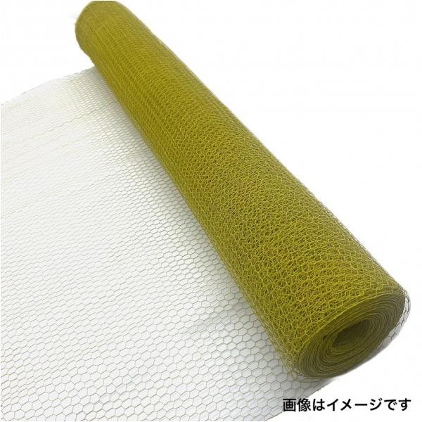 亀甲金網は、一般に、線を三つねじりにねじり合わせて六角形の網目を形成したものです。  ビニール被覆線、亜鉛めっき鉄線、ステンレスがございます。  工事の際に取り扱いが用意なことや、線の一部が破断しても全体に裂け広がることが少ない事から、家畜...