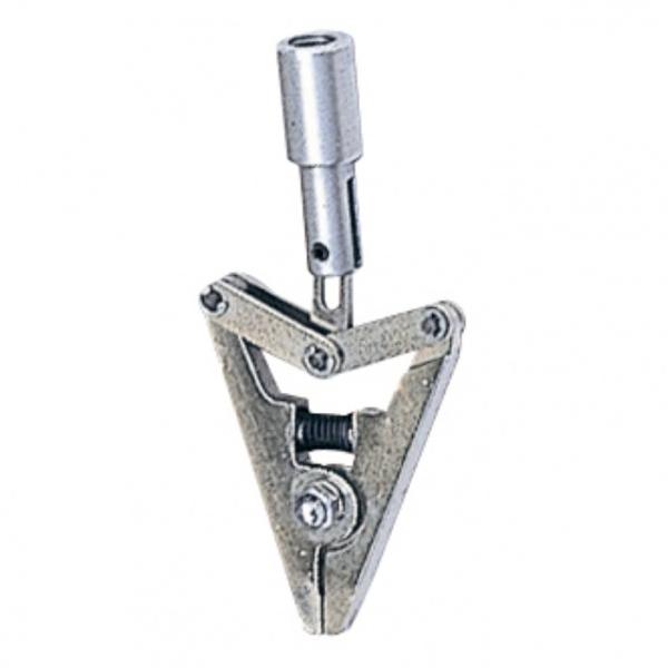 【特長】  ●締め込み不要のワンタッチ式チャックです。   ●GC-90BT/GC-90BGTは、上下一組品の型式です。   ●エアーチャックの代替品として使用できます。  【仕様】  ●最大荷重（N）:60  ●フェース巾（mm）:4  ...