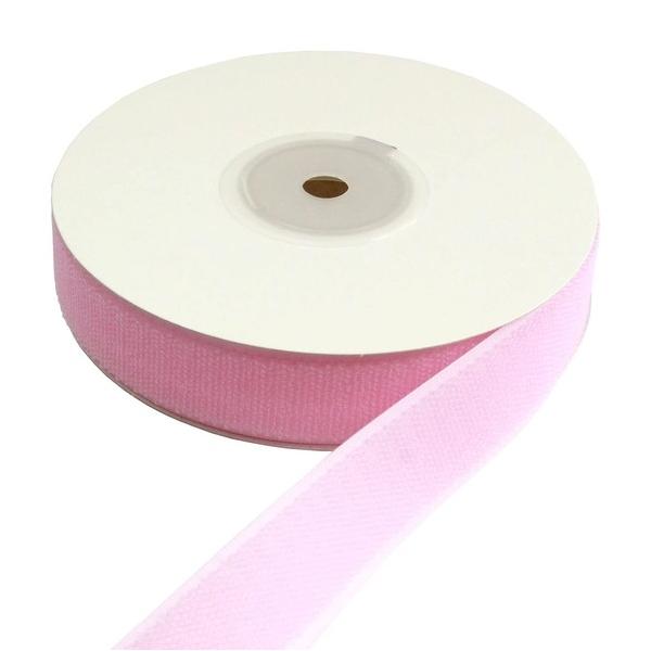 フック状の面（タイプA）とループ状になった面(タイプB)を組んで接着するテープ。  梱包、衣類やカバンなどの固定にご使用できます。  縫い付けタイプ。  本体サイズ: 25mm巾×5m巻 素材: ポリエステル100% 固定するには別売りのタ...