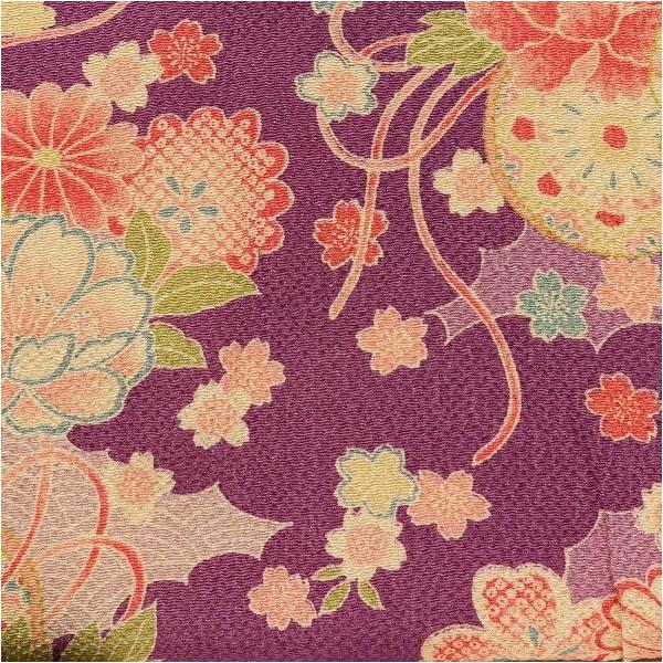 【サイズ】 巾約70cm×1m切売カット 【カラー】 紫 【入数】 1m DS03041M