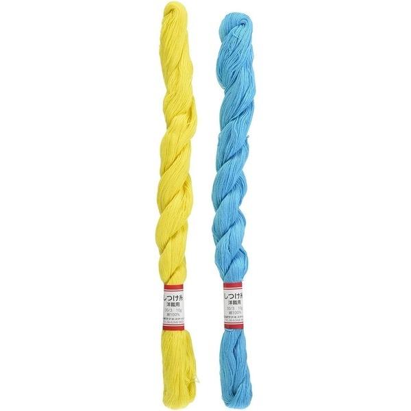 入数: 2本入 サイズ: 20/3 10g 素材: 綿100％ コットン100％の糸。  化繊ではないので、染料にも染まります。 コットン糸、綿糸、コトン糸、しつけ糸 和洋裁用しつけ糸 ソーイング用しつけ糸 しつけ綛 仮止め糸、  【カラー...