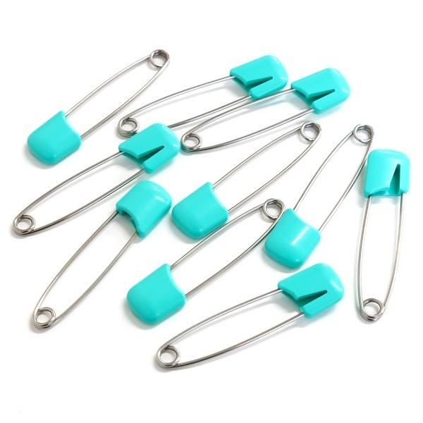 サイズ/全長53mm 幅約12mm 100個入 日本製 カギのかかる安全ピンとしてご家庭や学校、ぬいぐるみ留めにも人気のロングセラー商品「クリッピン」 ■サイズ/全長53mm 幅約12mm■100本入■日本製カギのかかる安全ピンとしてご家庭...