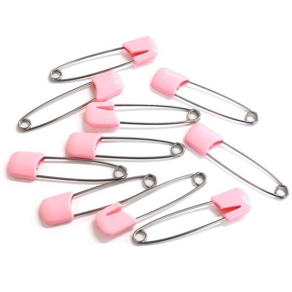 サイズ/全長53mm 幅約12mm 100個入 日本製 カギのかかる安全ピンとしてご家庭や学校、ぬいぐるみ留めにも人気のロングセラー商品「クリッピン」 ■サイズ/全長53mm 幅約12mm■100本入■日本製カギのかかる安全ピンとしてご家庭...