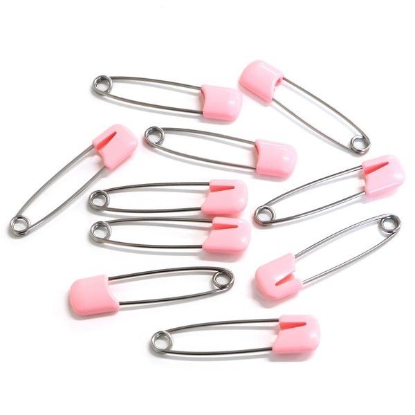 サイズ/全長44mm 幅約10mm 100個入 日本製 カギのかかる安全ピンとしてご家庭や学校、ぬいぐるみ留めにも人気のロングセラー商品「クリッピン」 ■サイズ/全長44mm 幅約10mm■100本入■日本製カギのかかる安全ピンとしてご家庭...