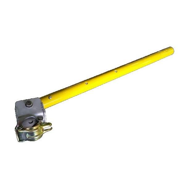 ●パイプ足場の出入り口に設置し、作業者の墜落を防止します。   ●従来のチェーンによる開閉に比べ、安全で確実な開閉を実現します。   ●パイプ部分は伸縮可能、750mm・900mm・1050mmの3段階に調整可能です。 足場板 足場 開閉 ...