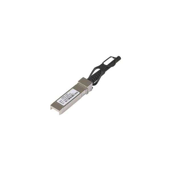 SFP+ダイレクトアタッチケーブル（10G SFP+Cu）。  最大伝送距離:1mまで（10G ギガビットイーサネット）。  両端に10G SFP＋コネクタ付でSFP+モジュールを別途購入する必要がなく、1mまでの伝送距離であればSFP+モ...