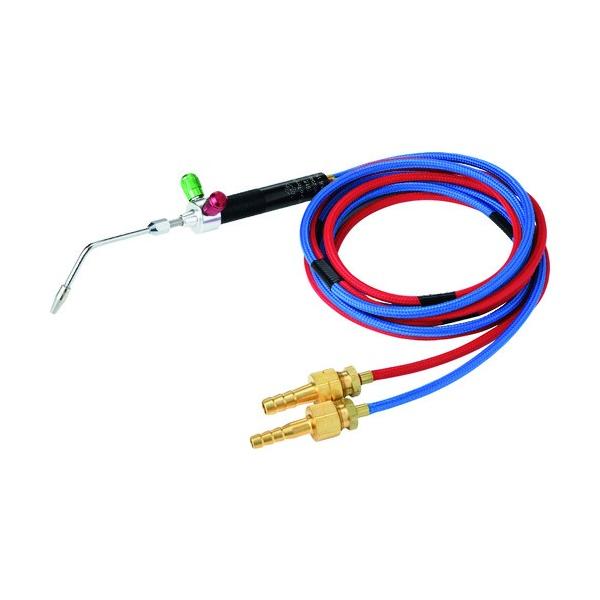 商品画像はイメージ画像です。実際とは異なる場合がございます。 ■特徴 火炎は爪楊枝ほどの大きさで微細加工が可能です。  ■用途 歯科技工士、貴金属加工、メガネ加工に。  ■仕様 酸素圧力:0.01〜0.2MPa、燃料圧力:0.01MPa ホ...