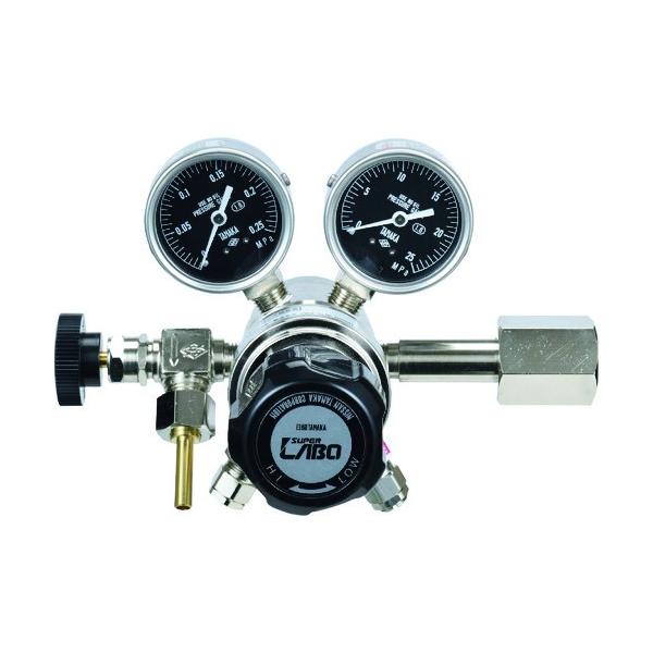 ■特徴 メタルダイヤフラムを採用し、高純度ガスの供給に最適です。  ■用途 分析、供給における高純度ガス供給（本体真鍮製、二段減圧式）用に。  ■セット内容 1/4ストレート単管（真鍮製）、袋ナット  ■材質 本体：真鍮(C3604)  ■...