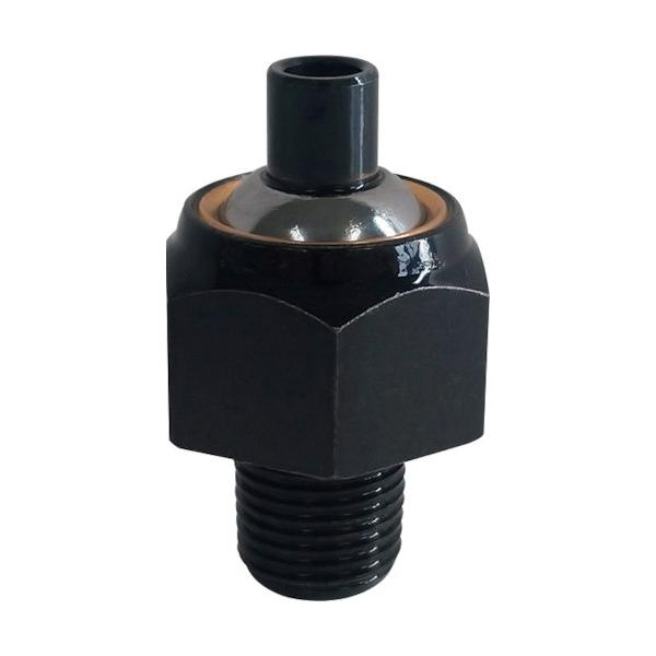 ■特徴 噴射口を±35°の範囲で角度調整可能です。 樹脂ノズルに比べ、高い流量でも姿勢を維持できます。 クーラント液を流すには比較的高圧な水圧にも耐える金属製ノズルです。 最大傾斜角度（35°）でも流量が落ちることはありません。  ■用途 ...