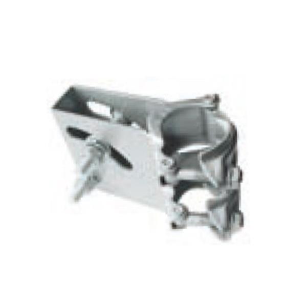 【商品説明】  ●単菅金具は、工事現場や足場等で使用する単管(Ф48.6)に道路反射鏡を固定するために必要な金具です  ●クランプ式で簡単に脱着が可能です 【仕様】 「適合支柱」Ф48.6単管 「付属品」クランプ式 「材質」炭素鋼鋼板(SS...