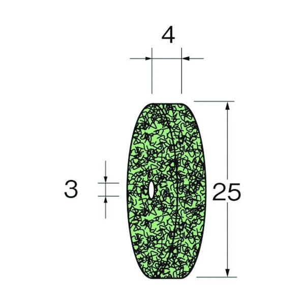 ■特徴 ワークを削らずに磨けるので、バリ取り後のボカシや錆落とし、艶出しに最適です。  【入数】 5枚 S2813