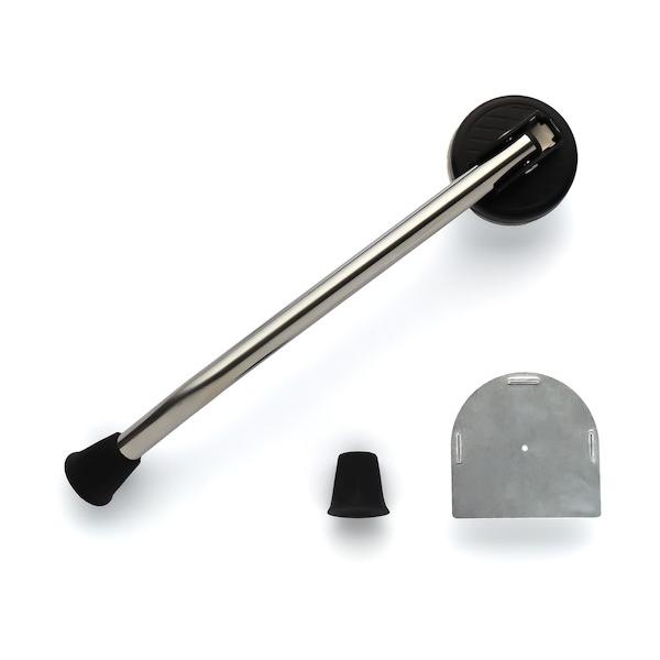 ■特長 強力磁石と吸着シートの相乗効果でドアにしっかり取り付きます。  付属の補助板使用で木製・アルミなどのドアにも取付け可能です。  補助板にはズレ防止の枠がついております。  取付け可能寸法ドア下から床迄、1mm〜200mm迄対応可能で...