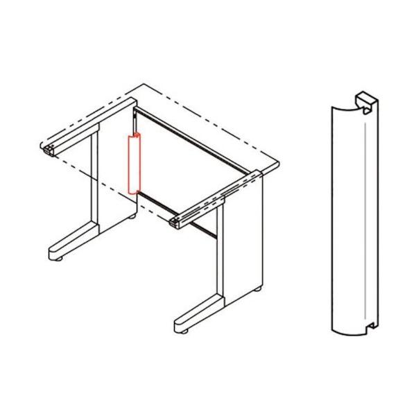 商品画像はイメージ画像です。実際とは異なる場合がございます。 ■仕様 デスク配線カバー   【入数】 1点 HD01TC