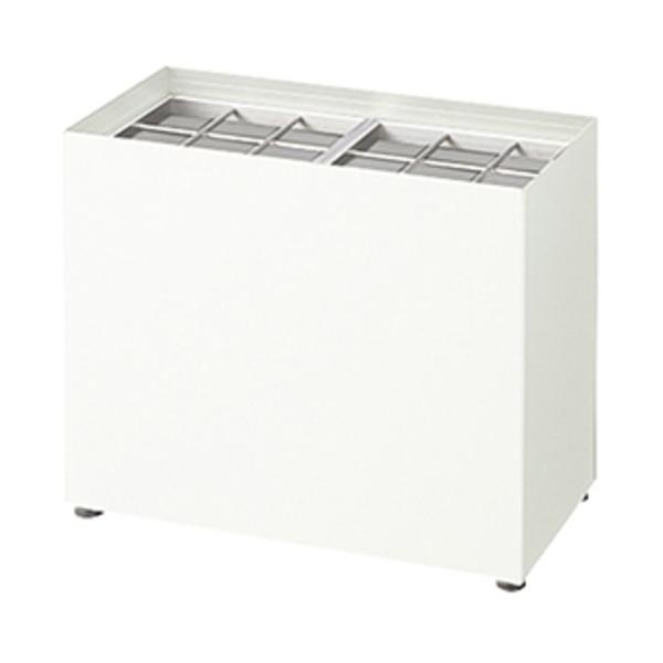 ■特徴 ■用途 ■仕様 本体：スチール塗装仕上、トップパーツ・水受皿：ステンレス、アジャスター付、18本用 ■材質 ■セット内容 ■付属品 ■注意    【重量】 11KG 【入数】 1台 【原産国】 日本製 LB2550WH