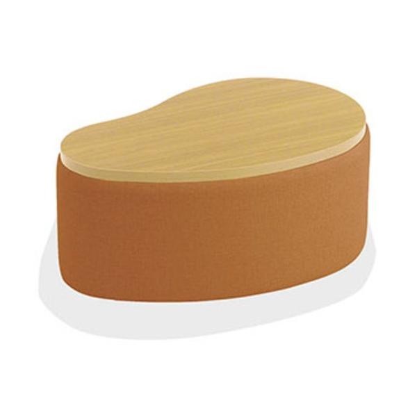 ■仕様 張地:ビニールレザー張り(耐アルコール、耐次亜塩素酸)、本体:ウレタンフォーム、天板:メラミン化粧板張りABS樹脂エッジ、アジャスター付    【カラー】 側面：オレンジ 【重量】 15KG 【入数】 1台 【原産国】 日本製 RT...