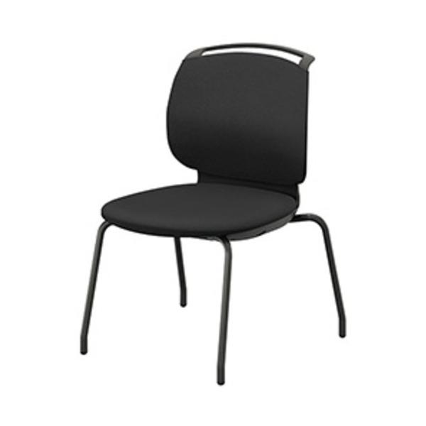 ■特徴 厚みのある座面と骨盤を中心に支える背もたれの設計が特徴です。 ■用途 ミーティング用 ■材質 張地:抗ウイルス布張り、クッション:モールドウレタン、シェル:PP＋GF樹脂成型品、フレーム:φ19.1mmスチール丸パイプ塗装仕上   ...