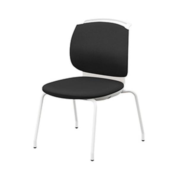 ■特徴 厚みのある座面と骨盤を中心に支える背もたれの設計が特徴です。 ■用途 ミーティング用 ■材質 張地:抗ウイルス布張り、クッション:モールドウレタン、シェル:PP＋GF樹脂成型品、フレーム:φ19.1mmスチール丸パイプ塗装仕上   ...