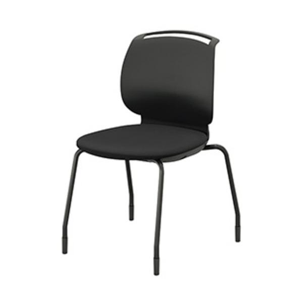 ■特徴 厚みのある座面と骨盤を中心に支える背もたれの設計が特徴です。 ■用途 ミーティング用 ■材質 張地:抗ウイルス布張り、クッション:モールドウレタン、シェル:PP＋GF樹脂成型品、フレーム:φ19.1mmスチール丸パイプ塗装仕上   ...