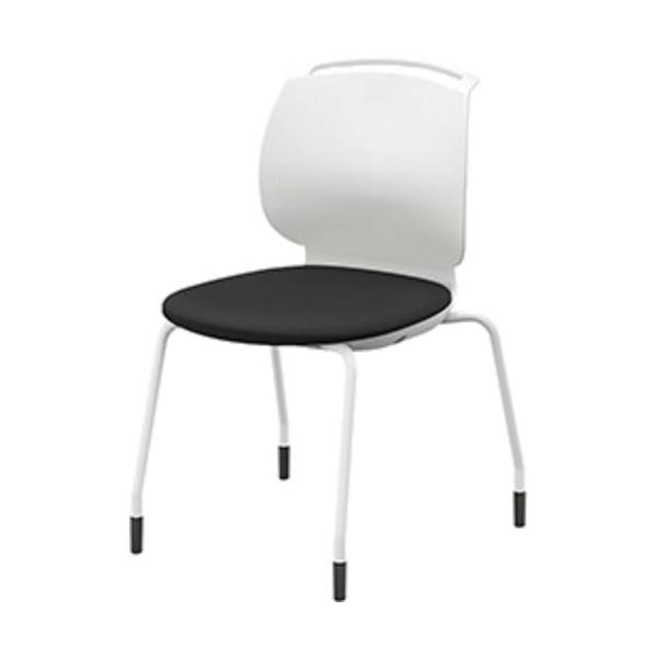 ■特徴 厚みのある座面と骨盤を中心に支える背もたれの設計が特徴です。 ■用途 ミーティング用 ■材質 張地:抗ウイルス布張り、クッション:モールドウレタン、シェル:PP＋GF樹脂成型品、フレーム:φ19.1mmスチール丸パイプ塗装仕上   ...