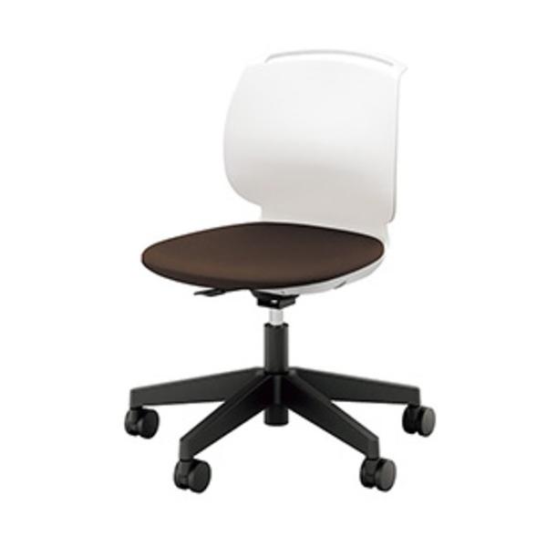 ■特徴 厚みのある座面と骨盤を中心に支える背もたれの設計が特徴です。 ■用途 ミーティング用 ■材質 張地:布張り、クッション:モールドウレタン、シェル:PP＋GF樹脂成型品、脚:PA樹脂成型5本脚双輪キャスター付    【重量】 9KG ...