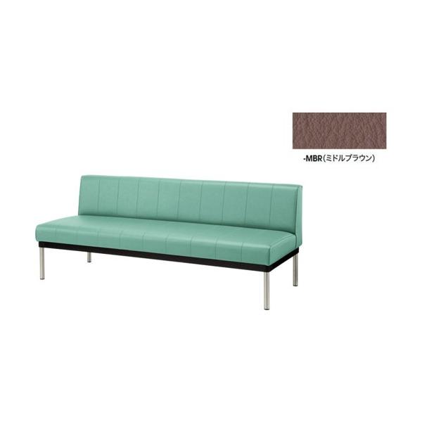 ■仕様 張地:ビニールレザー張り（耐アルコール、耐次亜塩素酸）、脚部:φ28.6mmステンレスクラッドパイプ    【カラー】 ミドルブラウン 【重量】 24KG 【入数】 1台 【原産国】 日本製 RC24525SMBR