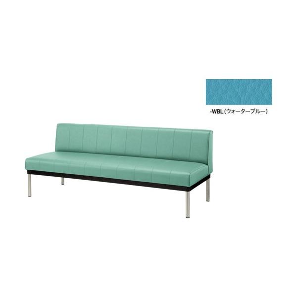 ■仕様 張地:ビニールレザー張り（耐アルコール、耐次亜塩素酸）、脚部:φ28.6mmステンレスクラッドパイプ    【カラー】 ウォーターブルー 【重量】 24KG 【入数】 1台 【原産国】 日本製 RC24525SWBL