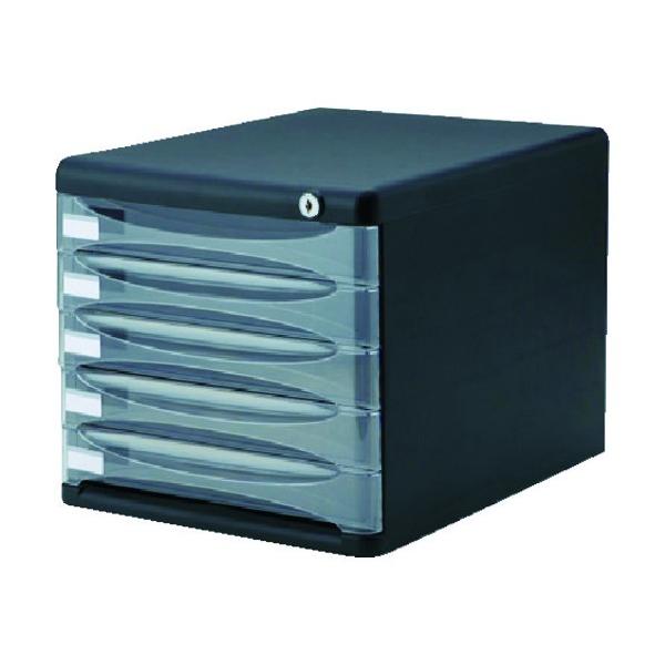 ■特徴 鍵1つで、一括施錠できるレターケースです。 A4フラットファイルが収まります。  ■仕様 本体色：ブラック●引出し色：透明 鍵付タイプ セキュリティロック機構付  ■材質 本体:ポリプロピレン（PP） 引き出し:スチロール樹脂（PS...